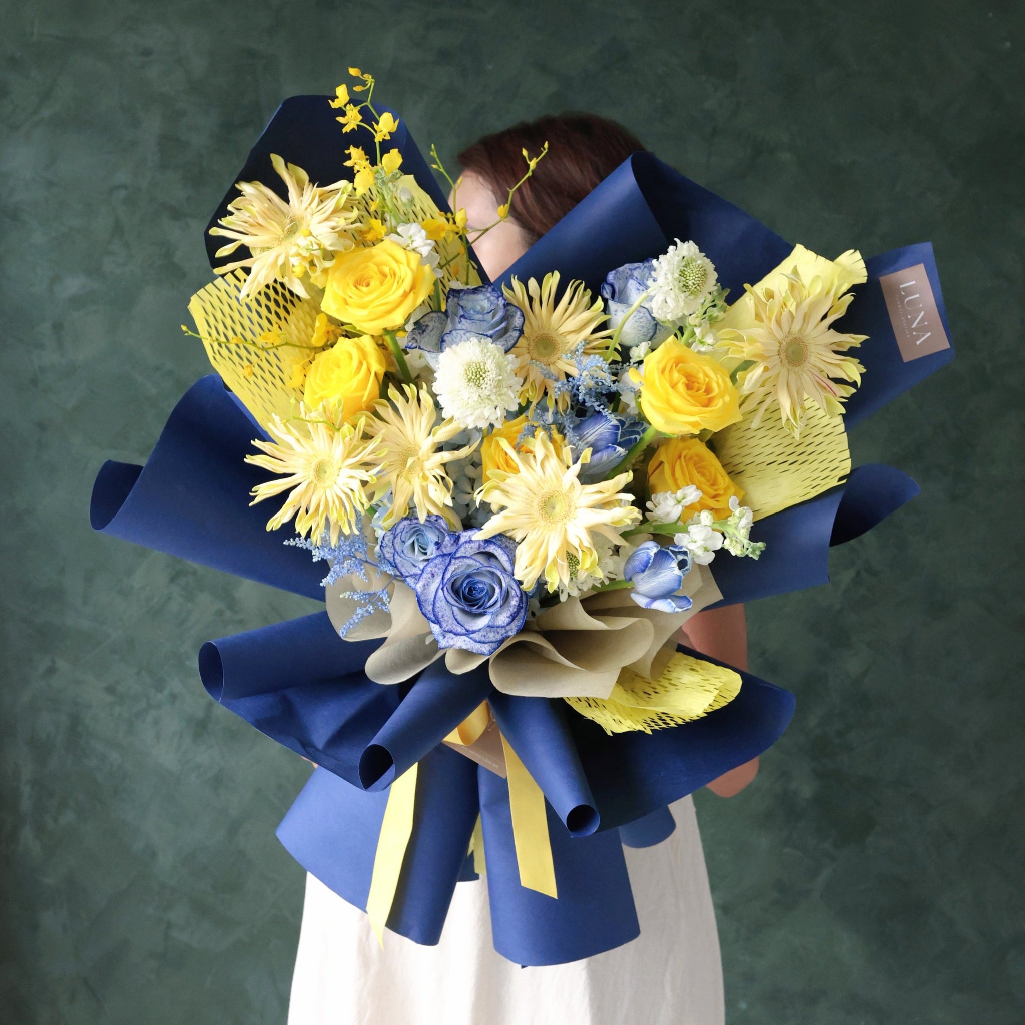Starry Night Bouquet - Van Gogh Inspired | Luxury Flowers KL