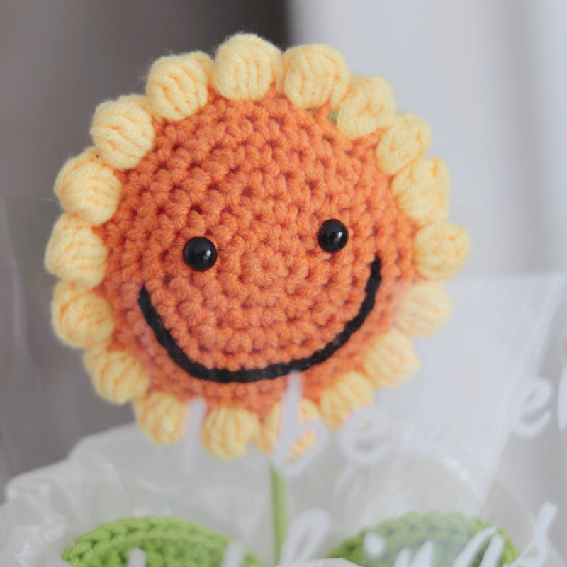 Crochet Sunflower – Luna Floral Atelier