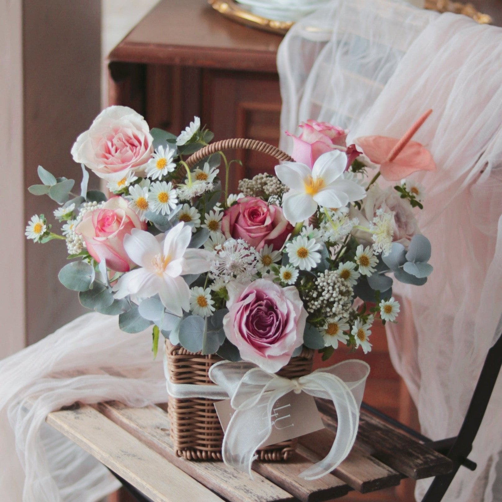 Charlene Flower Basket